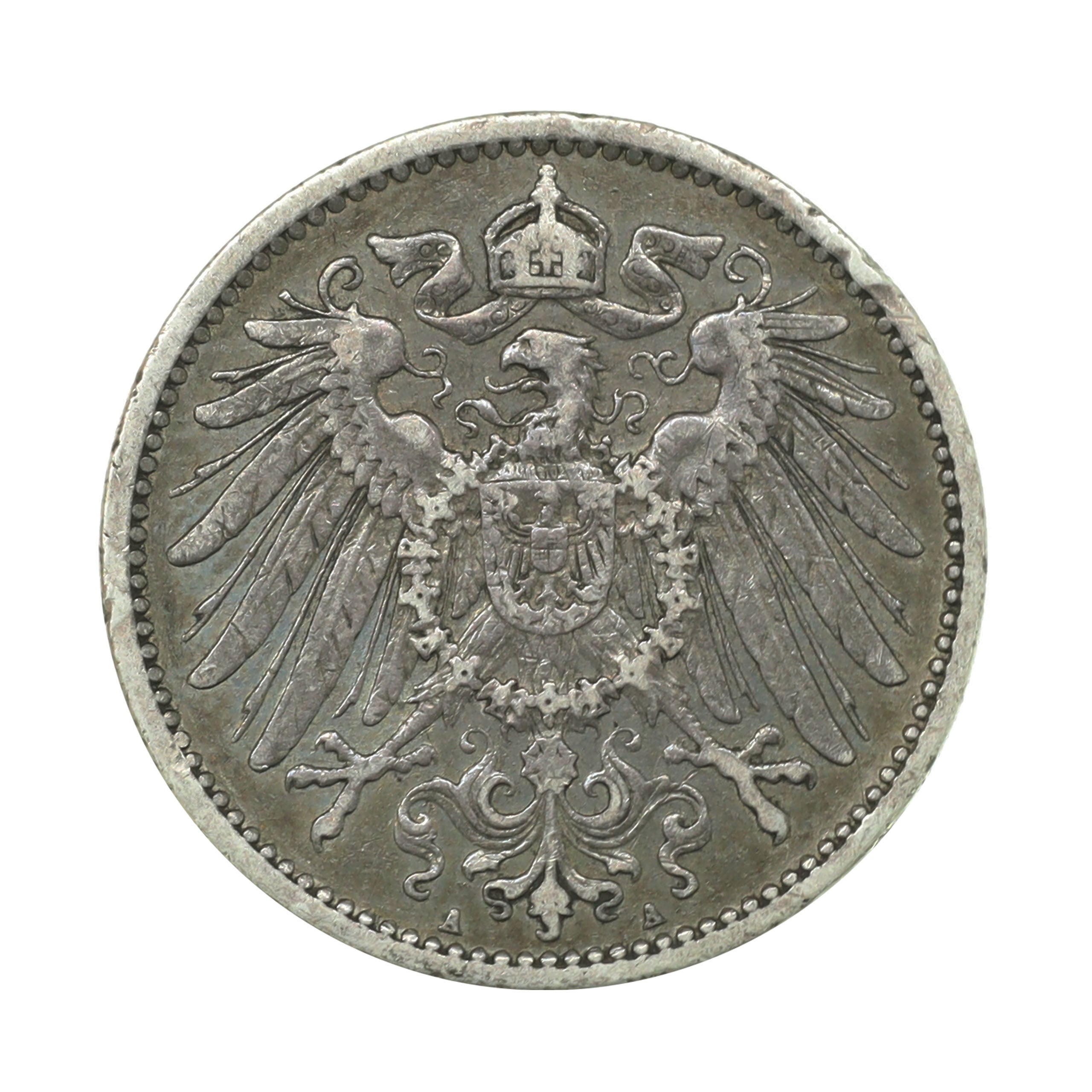 ドイツ 1900A 1マルク 銀貨 Germany 1 Mark silver | コレクション・ワールド